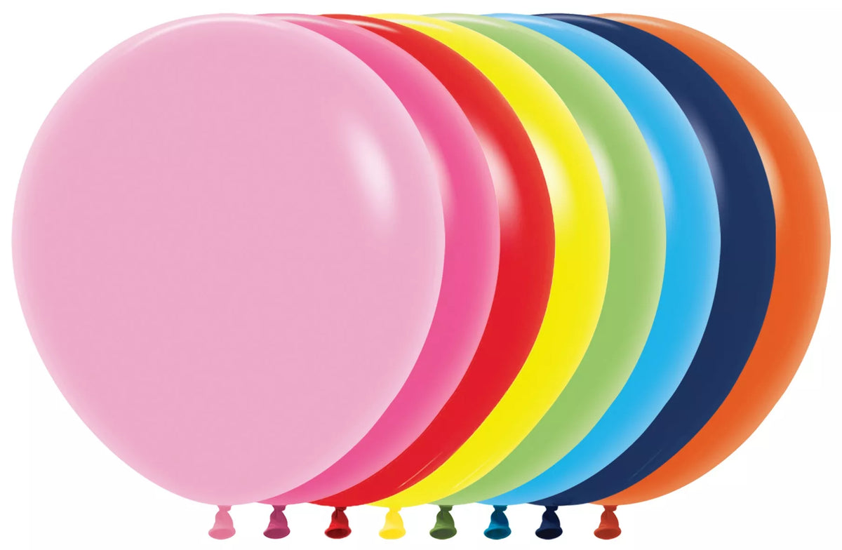 Sempertex 18" round standard balloons (25 bag) – Balloon Ace