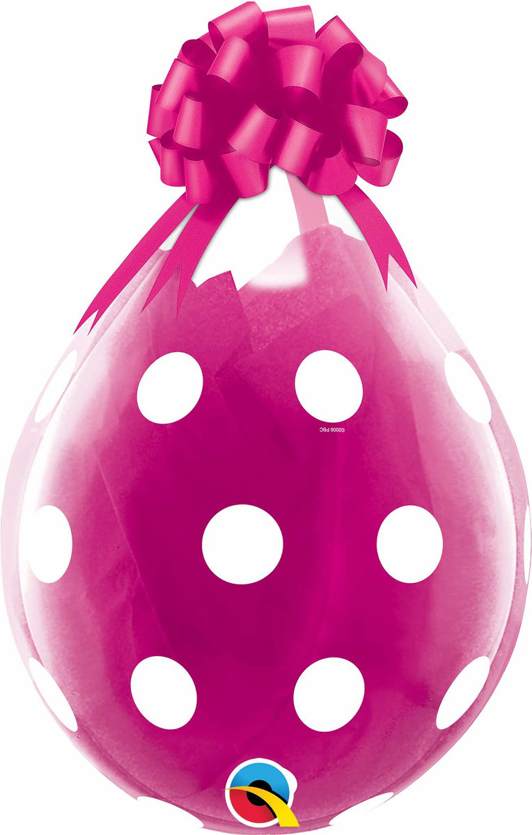 Qualatex 18" round crystal clear 'stuffer' balloons – Balloon Ace